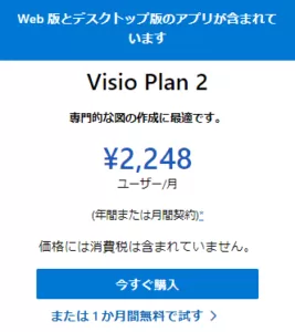 Visio Professional 2024 買い切りライセンスの価格【Standardとの違い】 | Office 激安情報