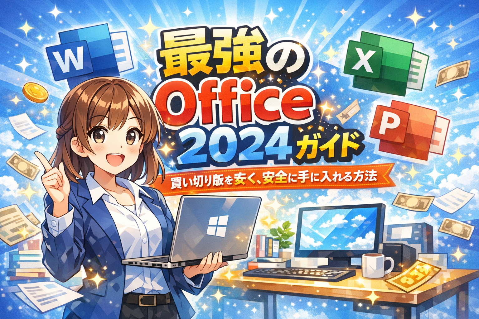 2026年版 Office 2024 安く買う方法｜買い切り版の最安と安全な購入ガイド | Office 激安情報